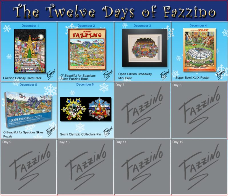 On the Sixth Day of Fazzino: Sochi Olympics Collectors Pins | Fazzino