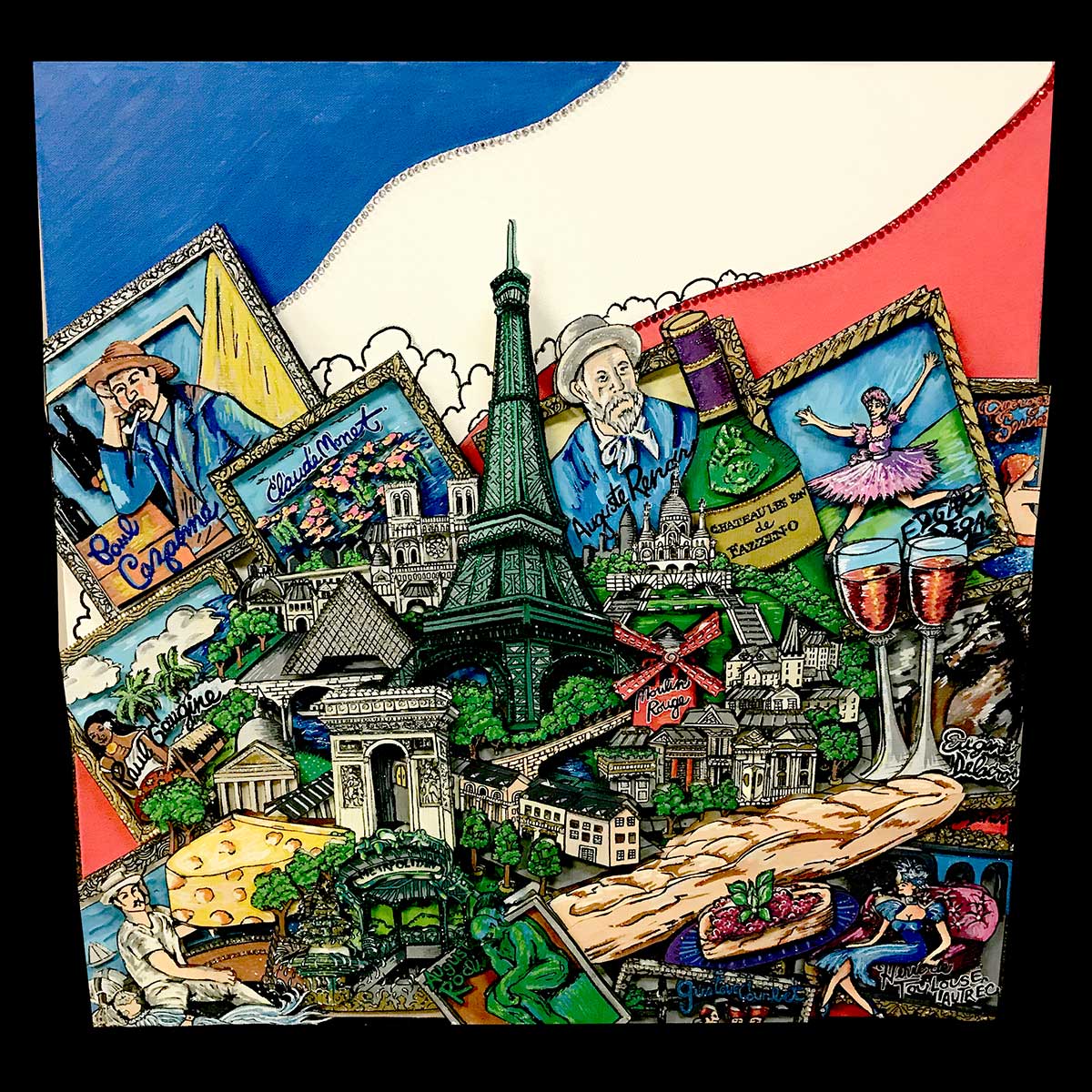 Homage to the French Masters Original | Fazzino