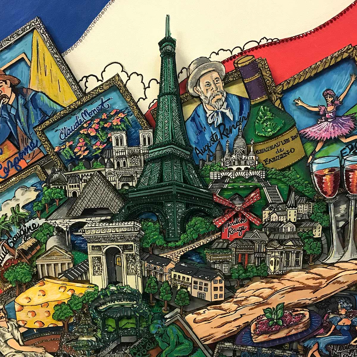 Homage to the French Masters Original | Fazzino