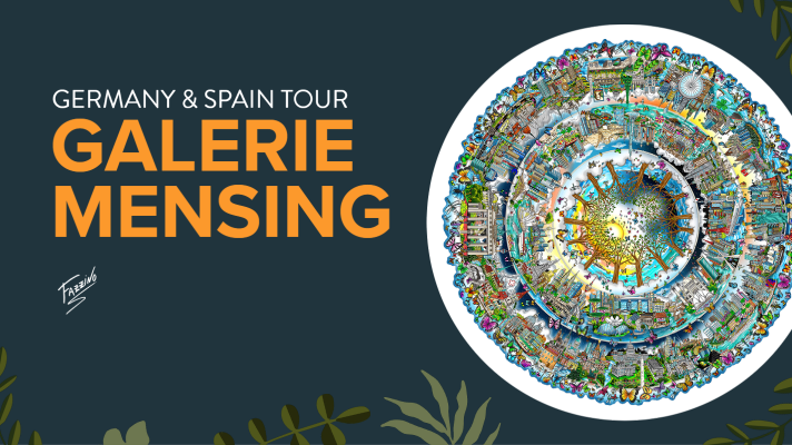 July 21-28: Galerie Mensing Germany/Spain Tour | Fazzino