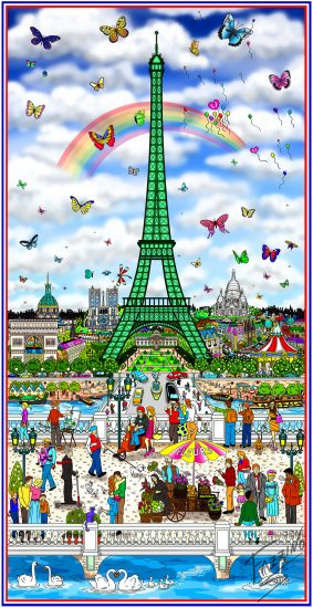 Waking Up In Paris | Fazzino