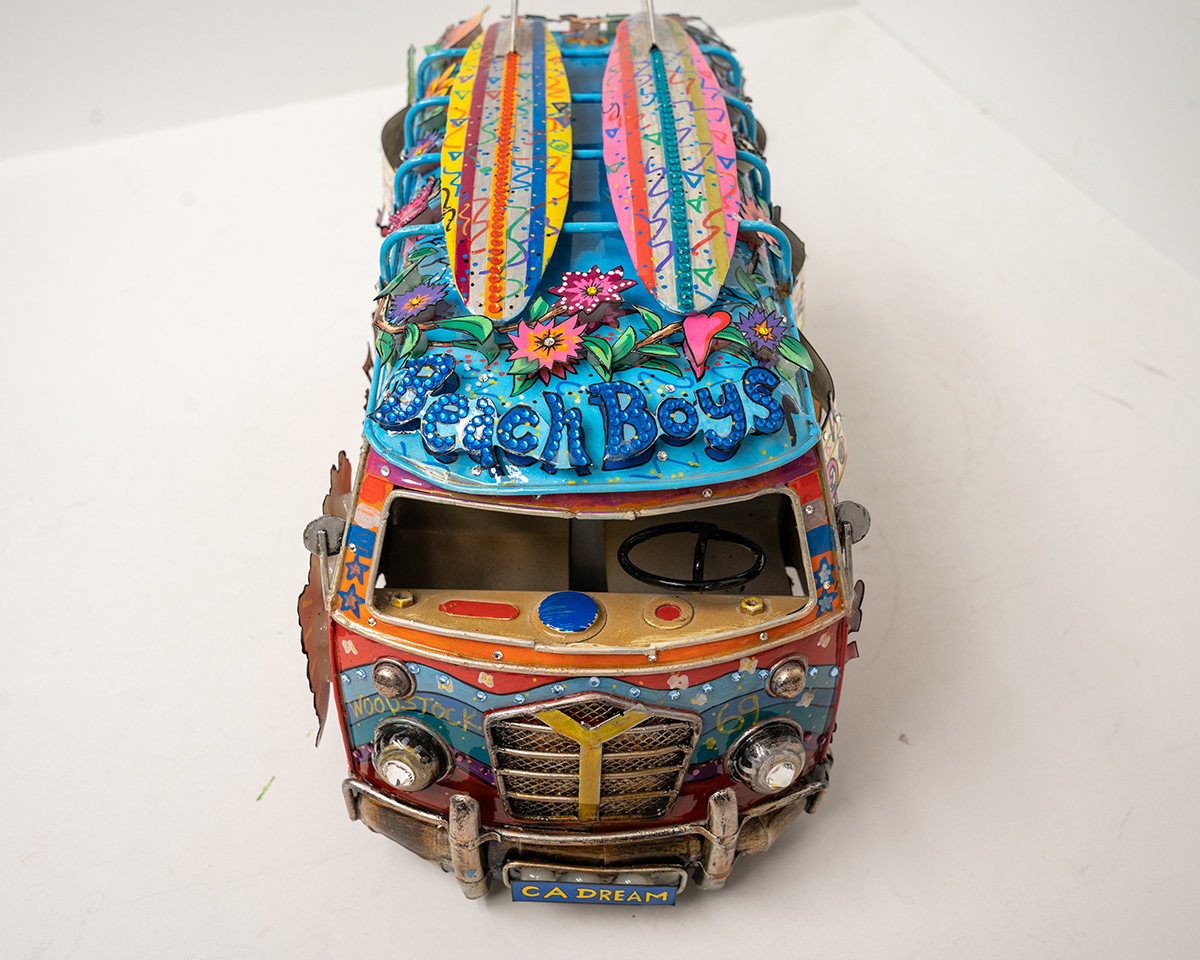The Beach Boys Bus Sculpture | Fazzino